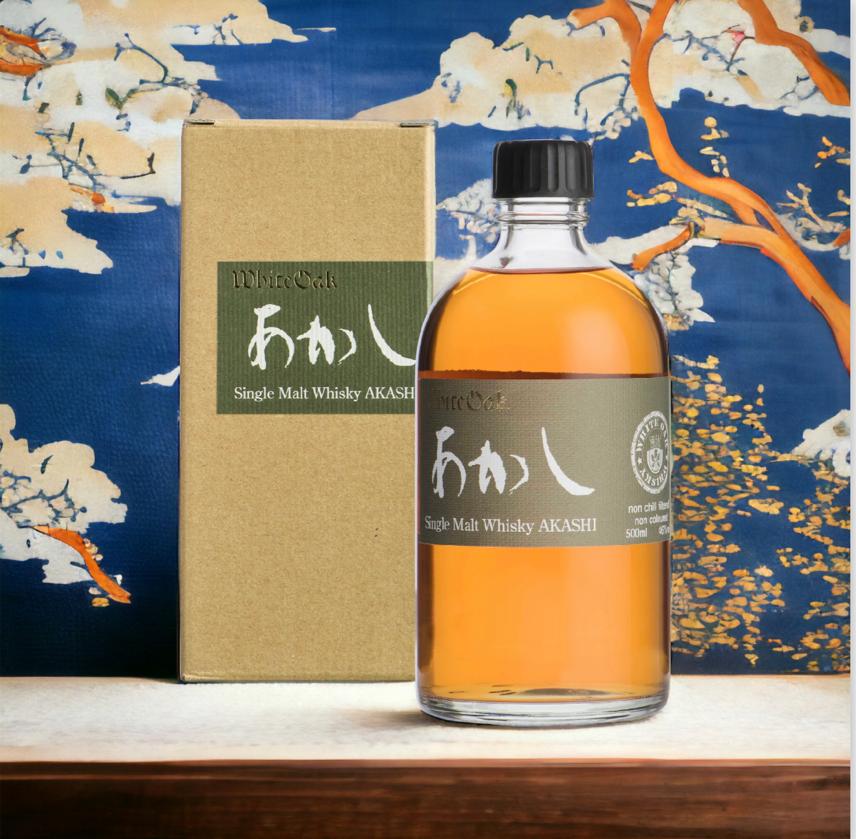 AKASHI White Oak Single Malt Whisky – Sake Fuku